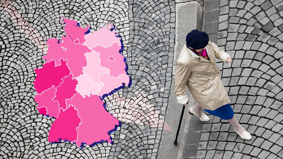 Rentenatlas 2025: Großer Deutschland-Vergleich – So hoch ist die Rente ...